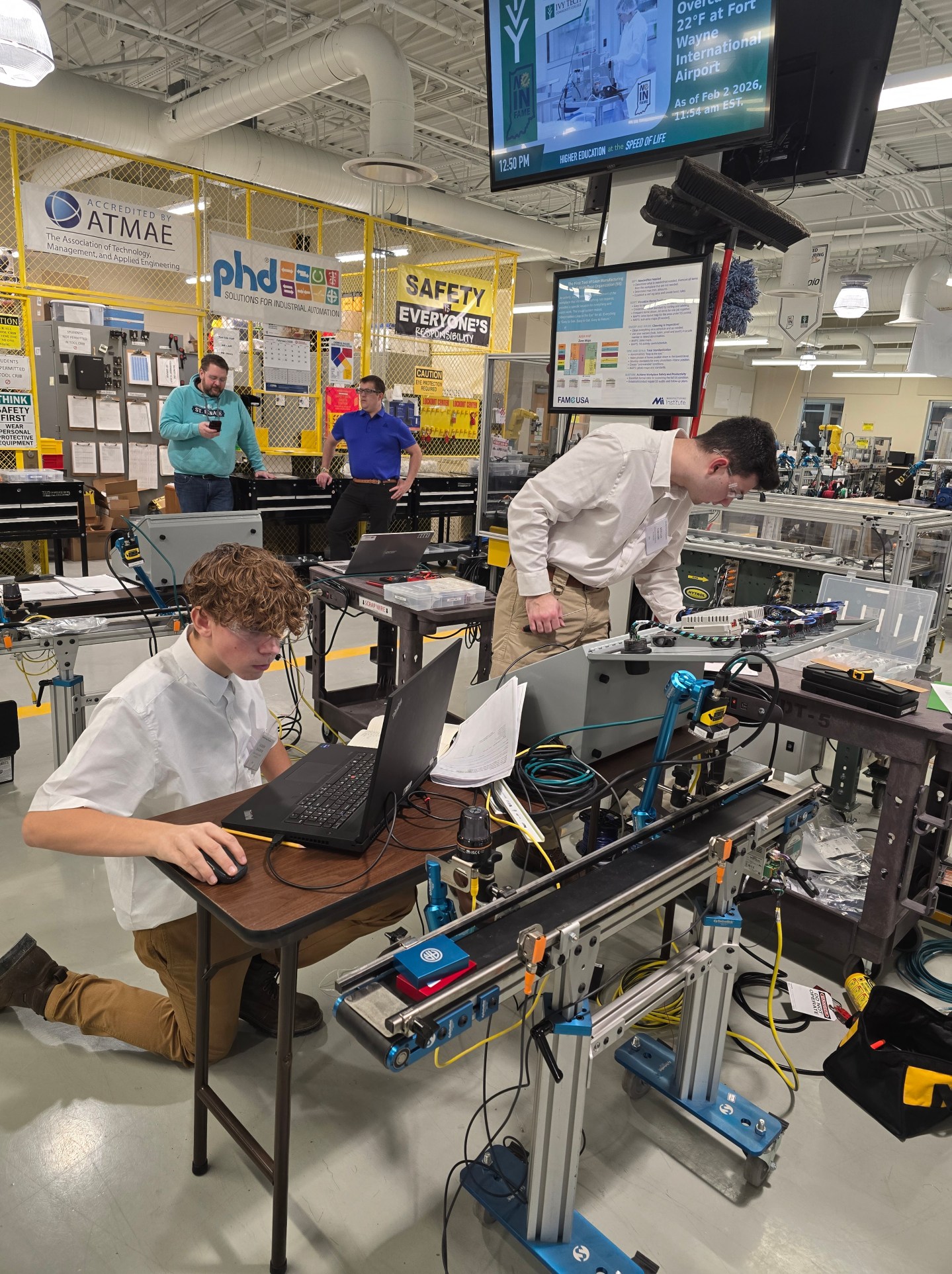 SkillsUSA Robotics & Automation Regional Competition Hosted at Ivy Tech ...